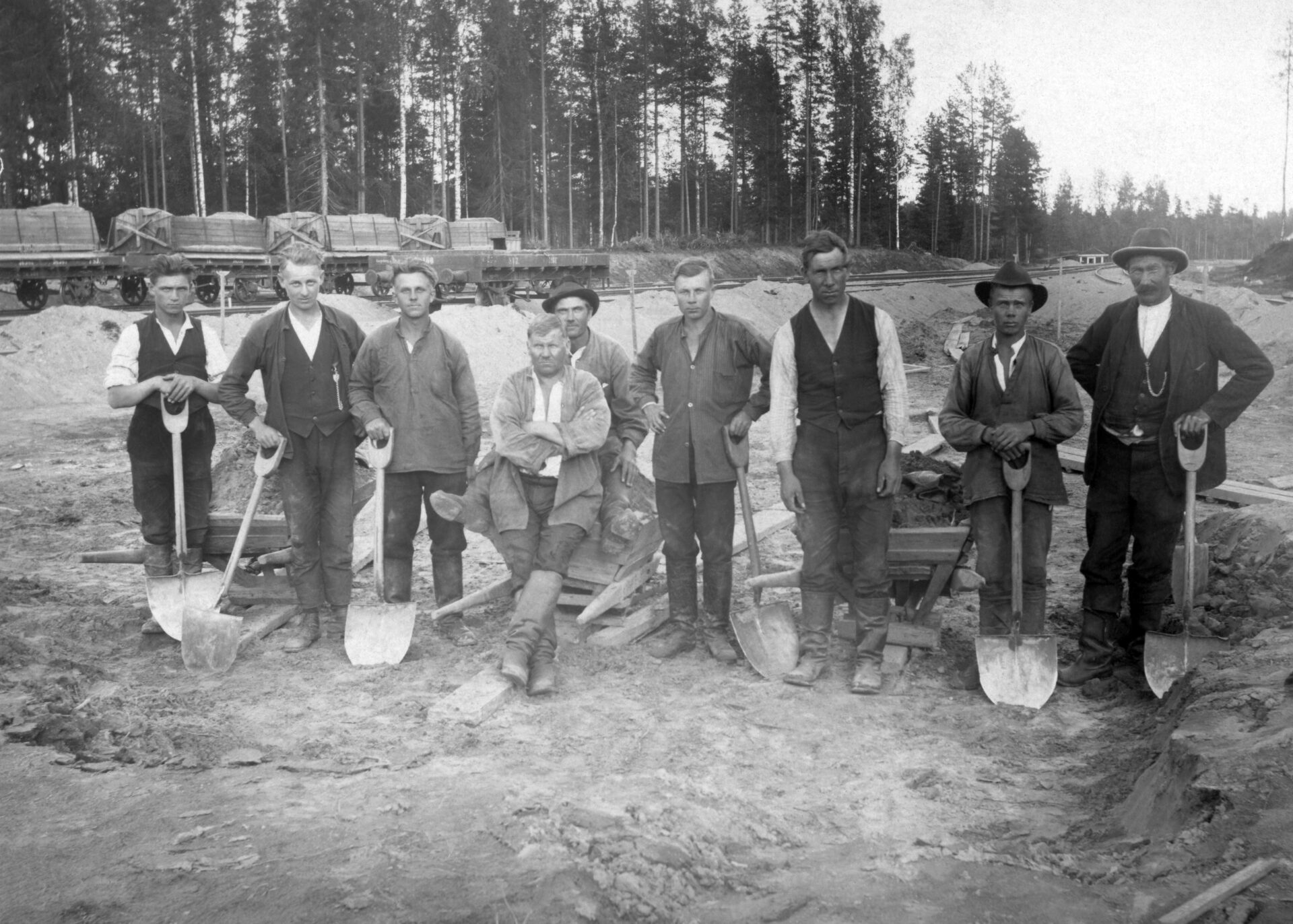 Upcoming Exhibition Railway Navvies Rosenlew museo